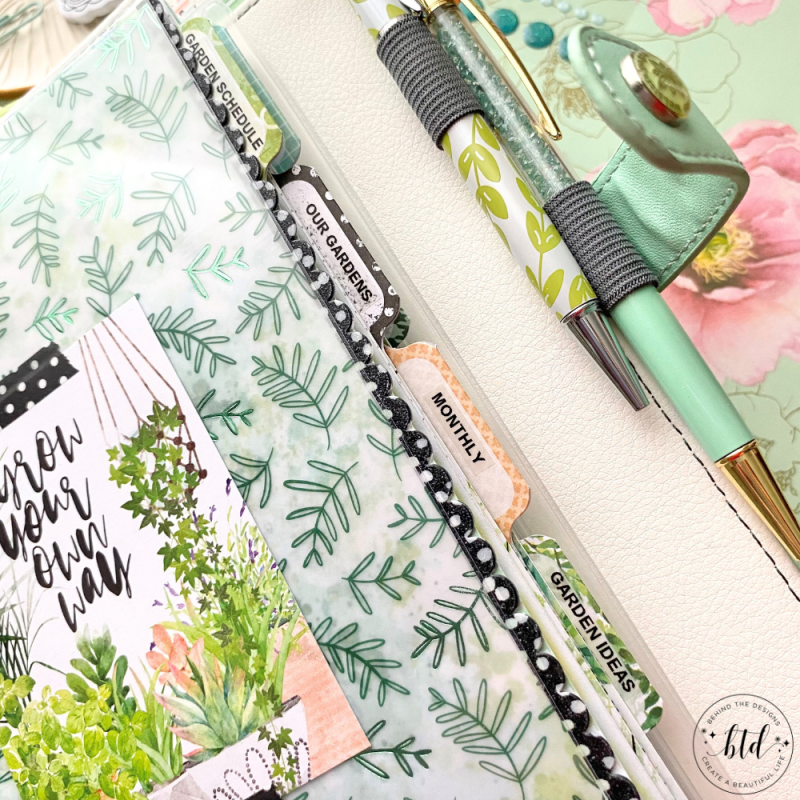 How to Set Up a Garden Planner Notebook - Behind the Designs