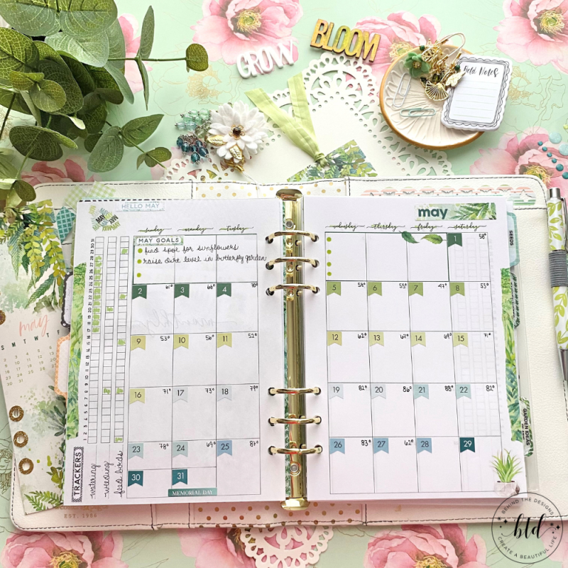 How to Set Up a Garden Planner Notebook - Behind the Designs