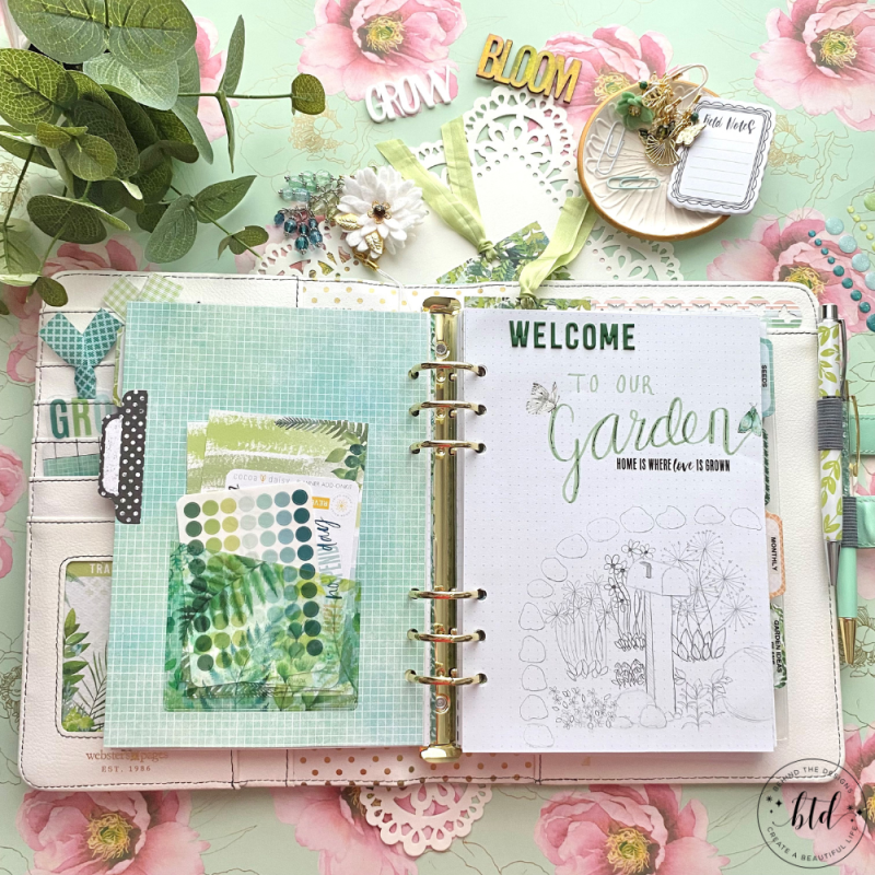 How to Set Up a Garden Planner Notebook - Behind the Designs