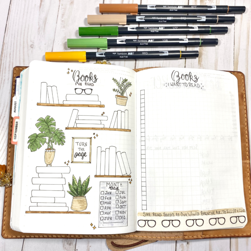 6 Creative Bullet Journal Tracker Page Ideas - Behind the Designs