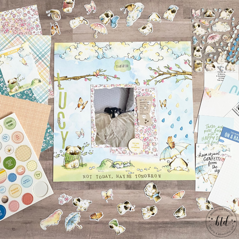 3 Dog Scrapbook Page Ideas Capturing Memories - Behind the Designs